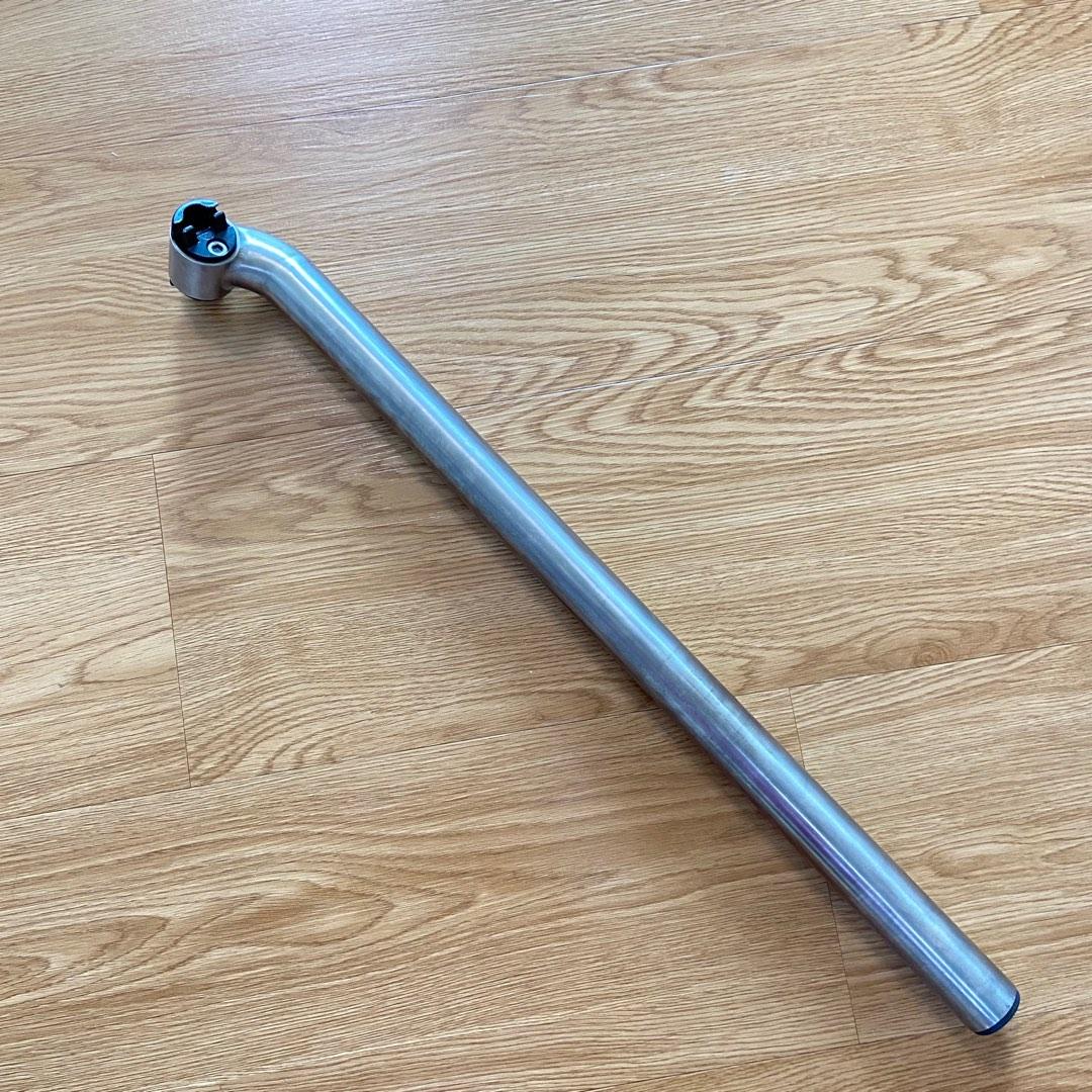 Aceoffix Titanium Gooseneck Forward Seatpost for Brompton Pikes 3Sixty ...