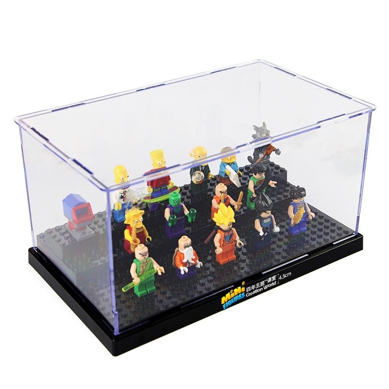 Acrylic Display Box Lego Special Transparent Dust Cover DIY Nanos ...