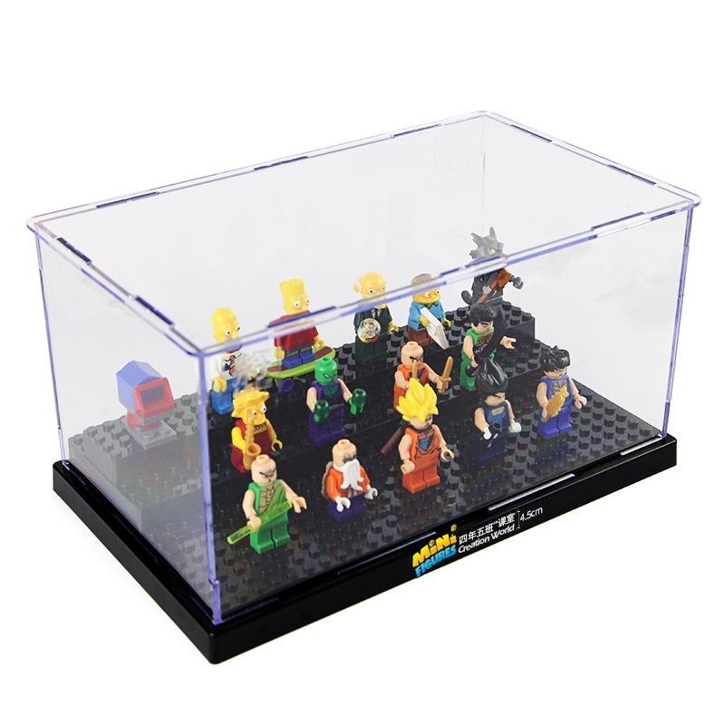 Acrylic Display Box Lego Special Transparent Dust Cover DIY Nanos ...