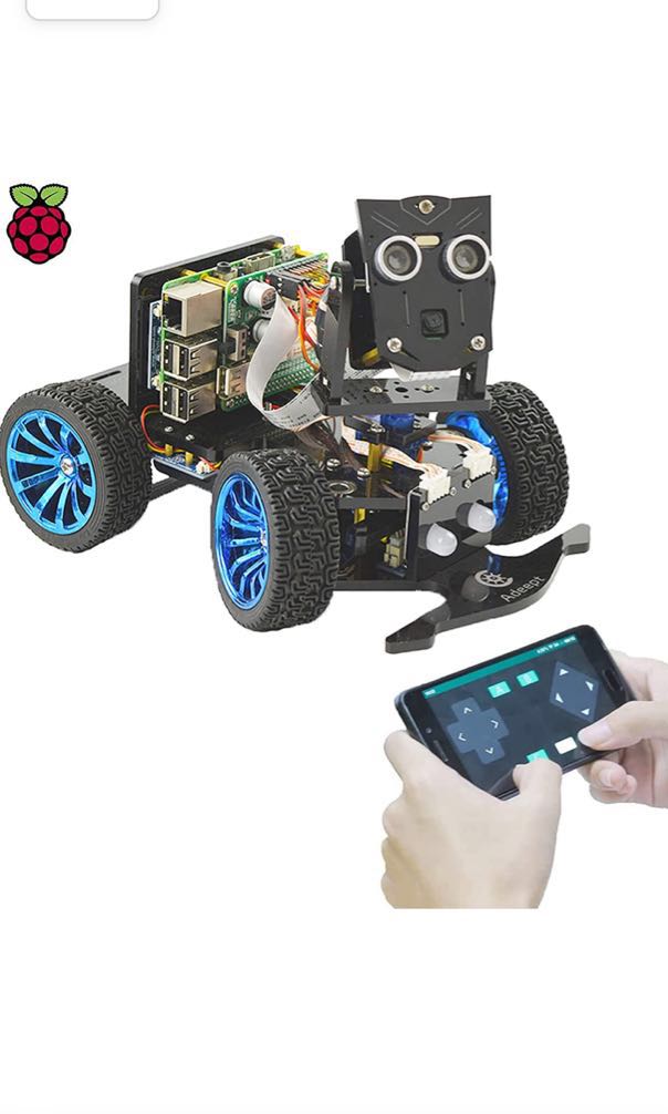 Adeept Mars Rover PiCar-B Robot Car Kit for Raspberry Pi 4 3 Model B B+ ...