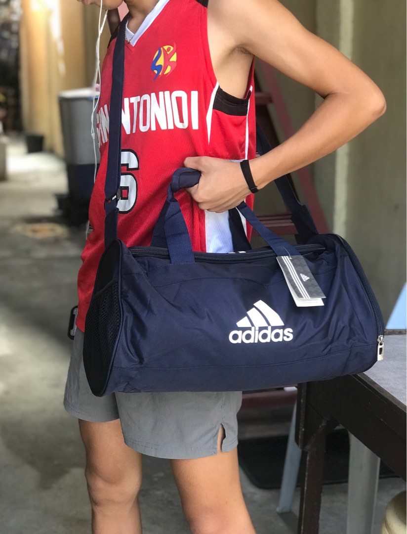 adidas duffle large size, Men's Fashion, Bags, Sling Bags on Carousell