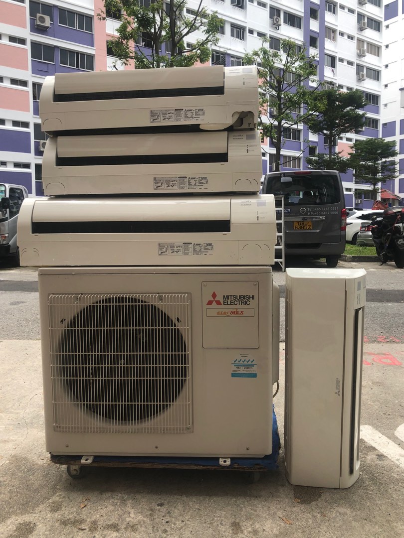 Aircon Mitsubishi, TV & Home Appliances, Air Conditioners & Heating on ...