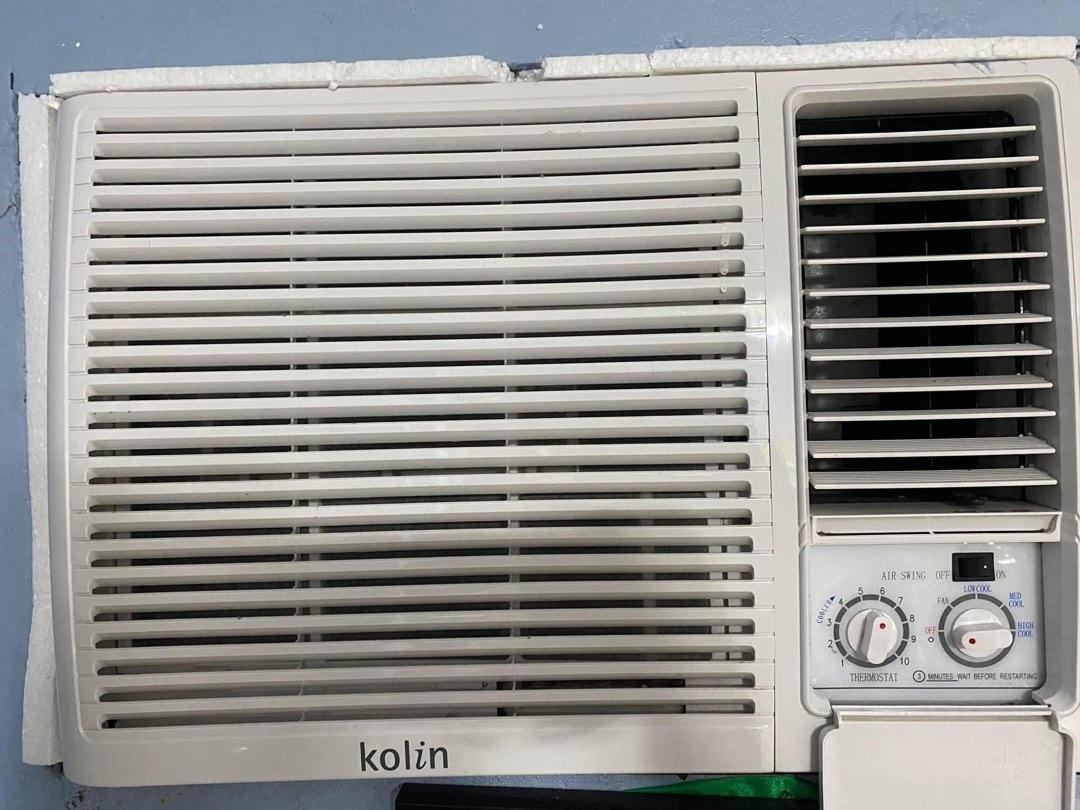 Aircondition 1hp manual Kolin, TV & Home Appliances, Air Conditioning ...