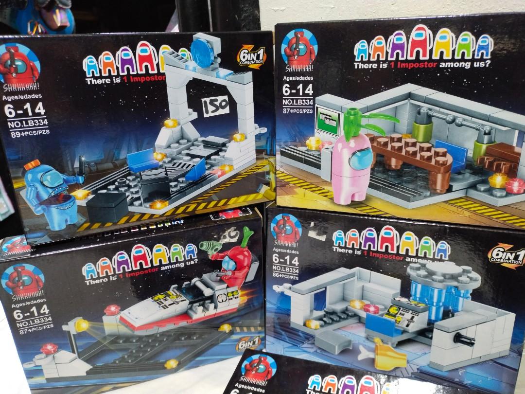 Among Us Lego Blocks Collection, Hobbies & Toys, Toys & Games on Carousell