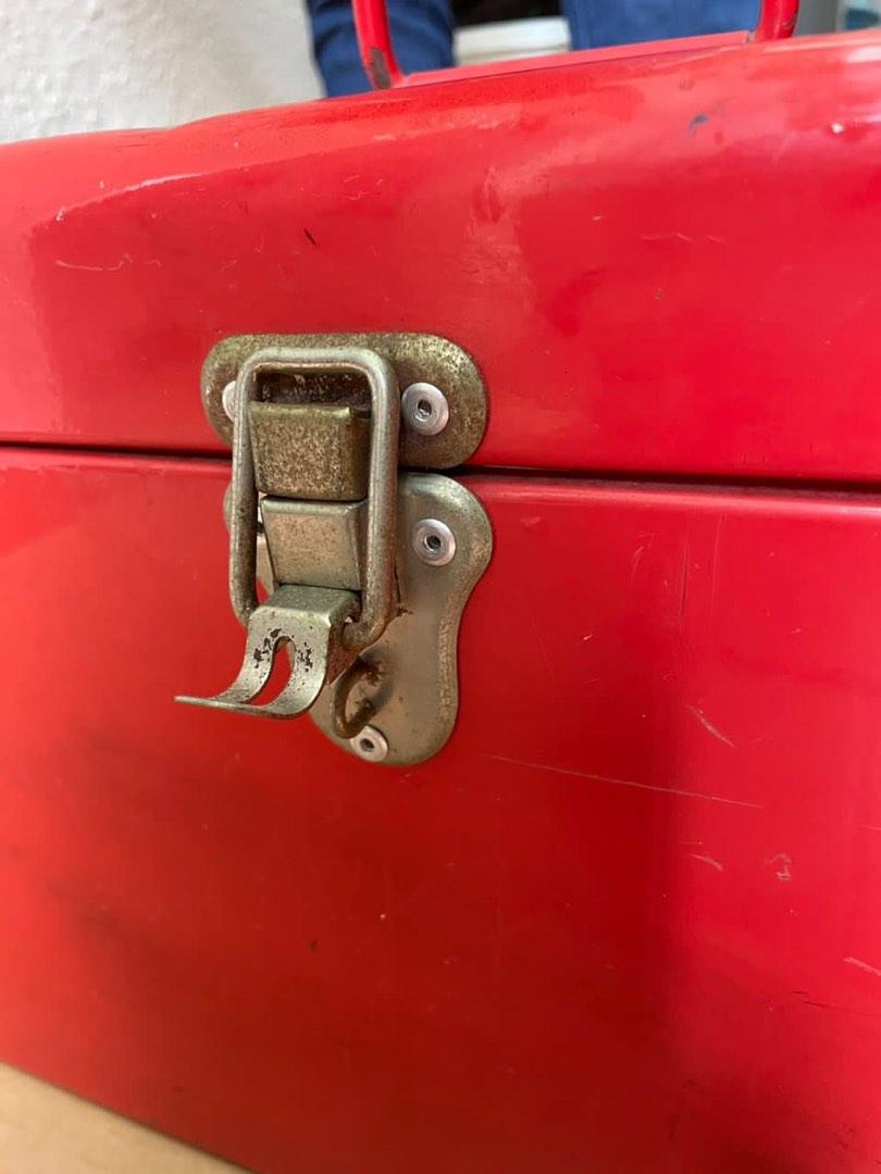Antique Red Metalbox, Hobbies & Toys, Collectibles & Memorabilia ...