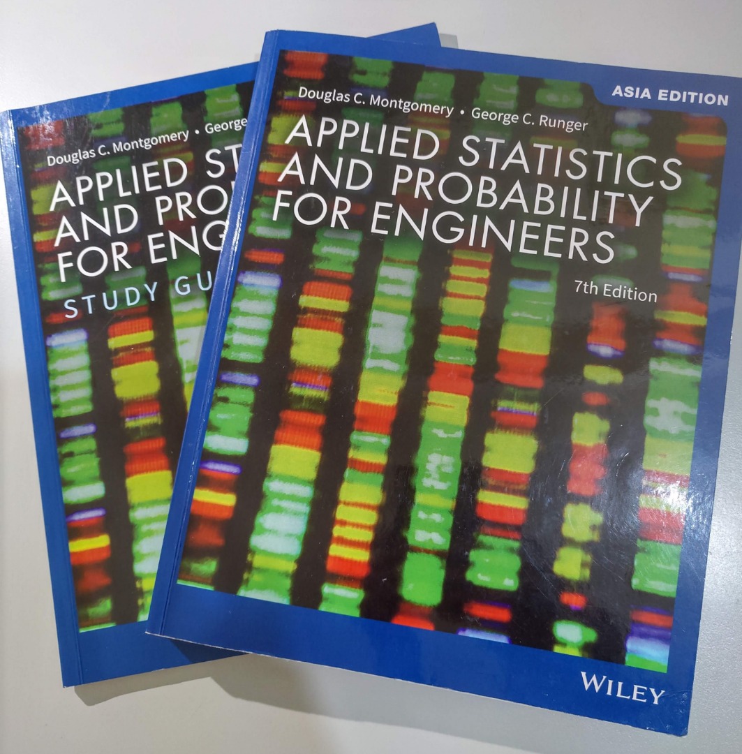 [機率用書]APPLIED STATISTICS AND PROBABILITY FOR ENGINEERS 7th Edition by D ...