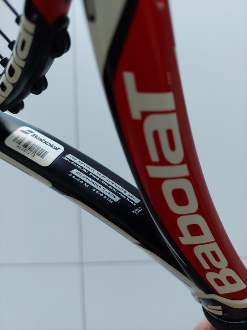 Babolat Aeropro Drive Pure Aero 2014 French Open tennis racquet racket ...
