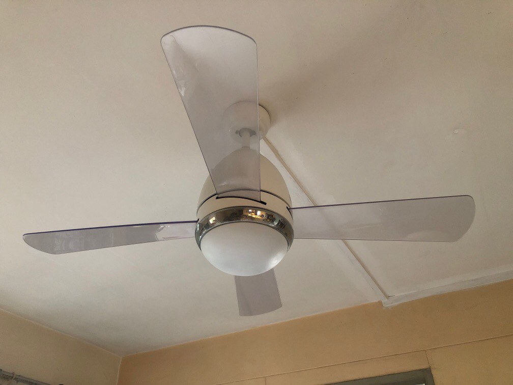 Beautiful Nordic Ceiling Fan (damaged), Furniture & Home Living ...