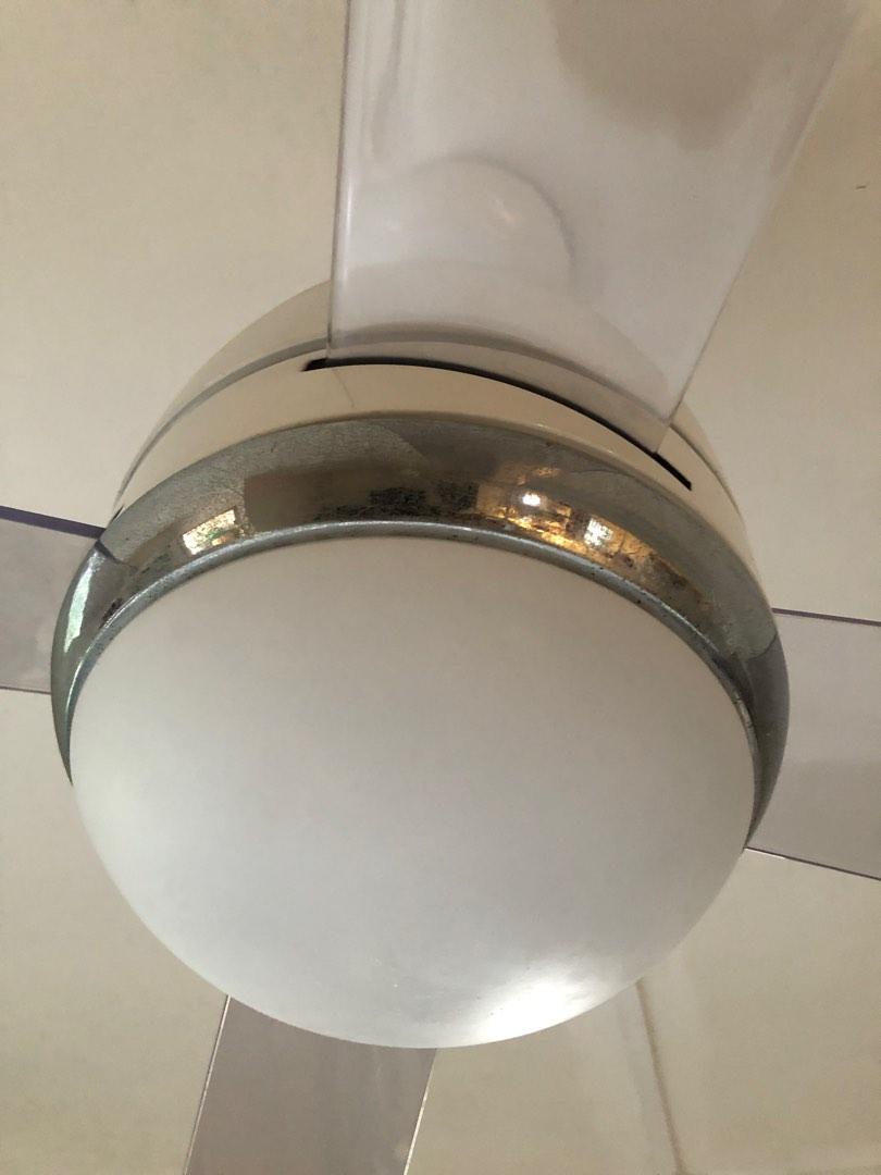 Beautiful Nordic Ceiling Fan (damaged), Furniture & Home Living ...