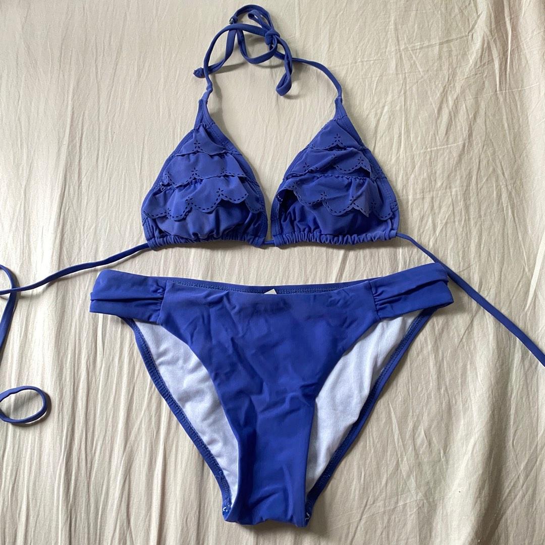 bench blue bikini set / dm for sewlocal bikinis, Women's Fashion ...