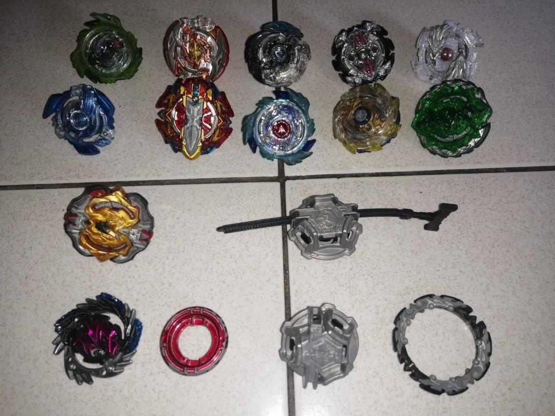 Beyblades Collection Set of 12pcs and extra's, Hobbies & Toys, Toys ...