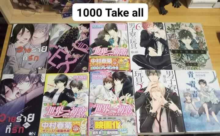 BL raw manga Take all 1000, Hobbies & Toys, Books & Magazines, Comics & Manga on Carousell