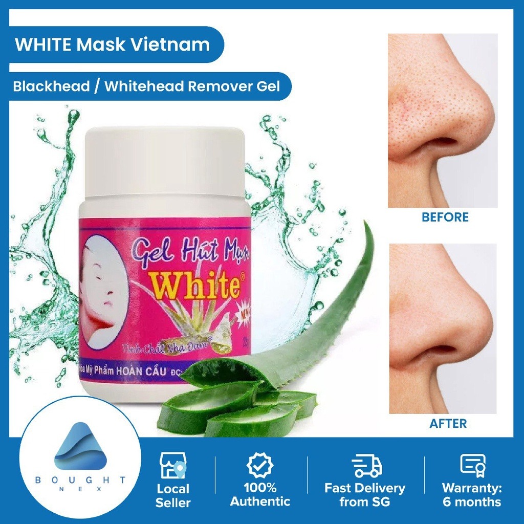 Blackhead Whitehead Remover Gel White Mask Vietnam Skin Aloe Facial ...