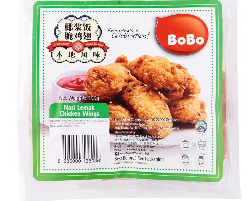 Bobo nasi lemak chicken wing, Food & Drinks, Chilled & Frozen Food on ...