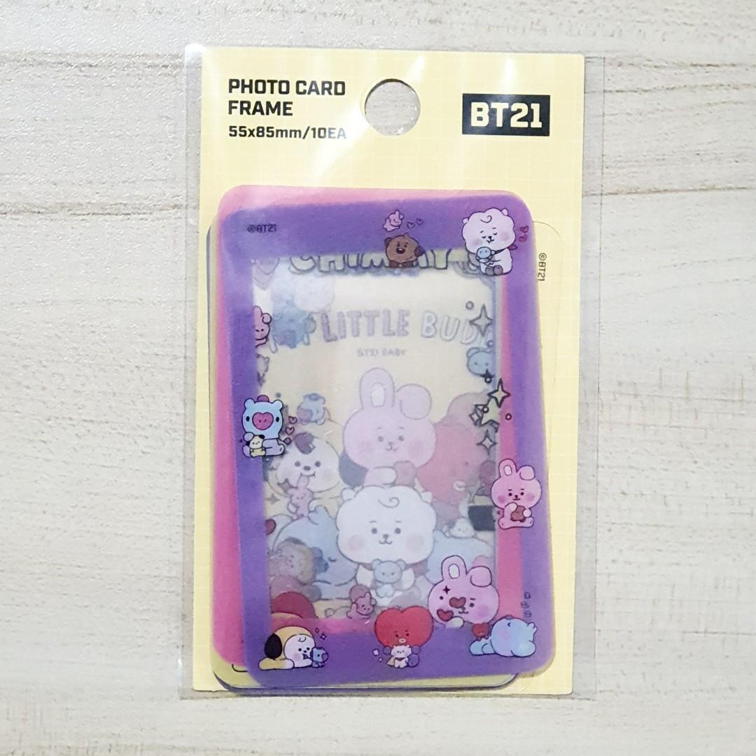 BTS BT21 Photocard Frame 10pcs/pack Official, Hobbies & Toys ...
