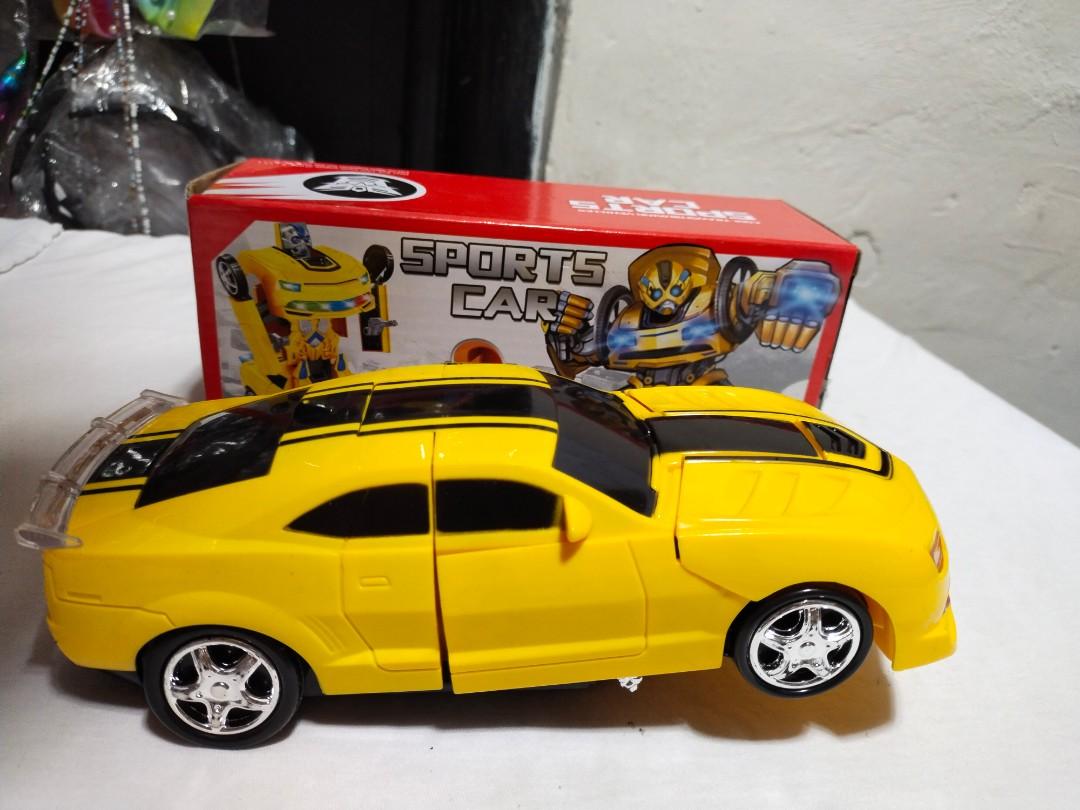 Bumblebee Sports Car transforming Robot, Hobbies & Toys, Toys & Games ...