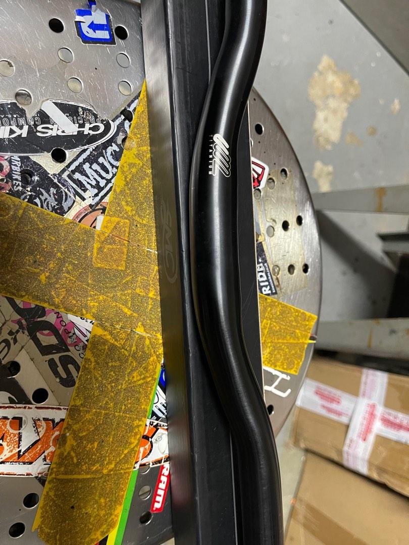 (C82) Titanium Low Riser Handlebar For Brompton, Sports Equipment ...