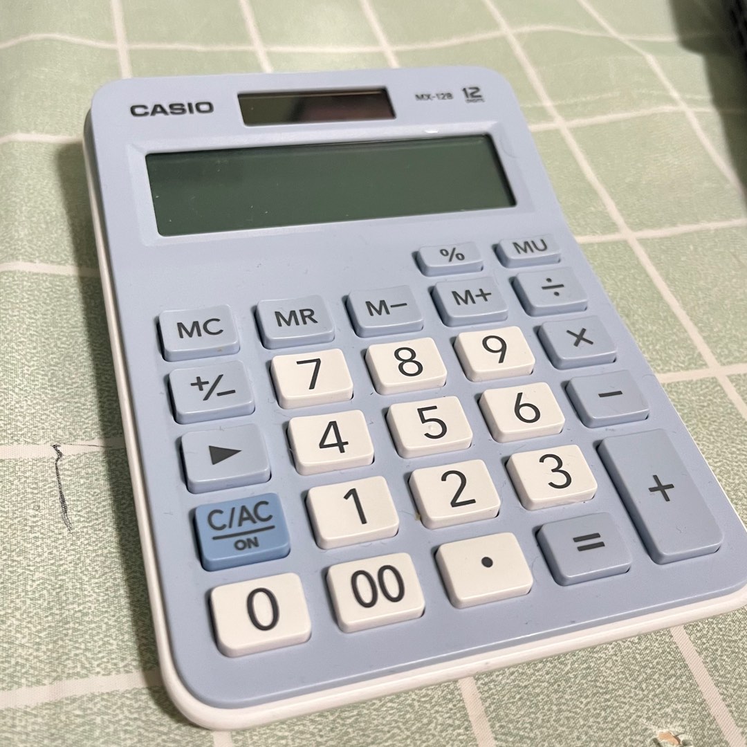CASIO MX-12B Calculator, Computers & Tech, Office & Business Technology ...