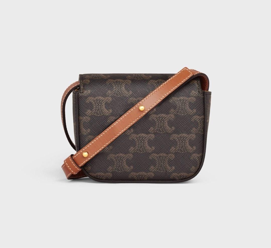 CELINE MINI TRIOMPHE IN TRIOMPHE, Luxury, Bags & Wallets on Carousell