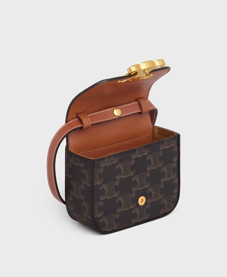 CELINE MINI TRIOMPHE IN TRIOMPHE, Luxury, Bags & Wallets on Carousell