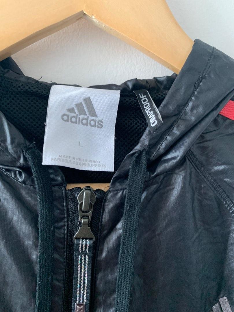 Climacool Jacket Black 3 Stripes, Women's Fashion, Coats, Jackets and ...