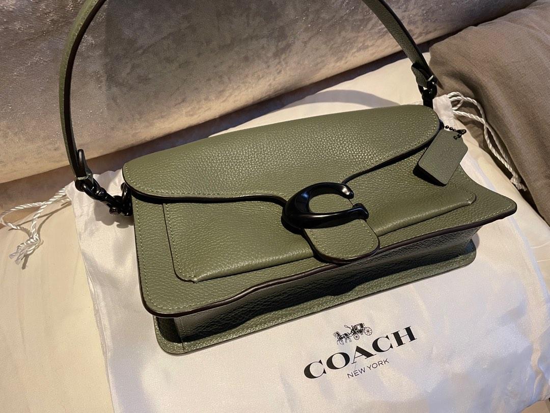 Coach Green Tabby Shoulder Bag, Luxury, Bags & Wallets on Carousell