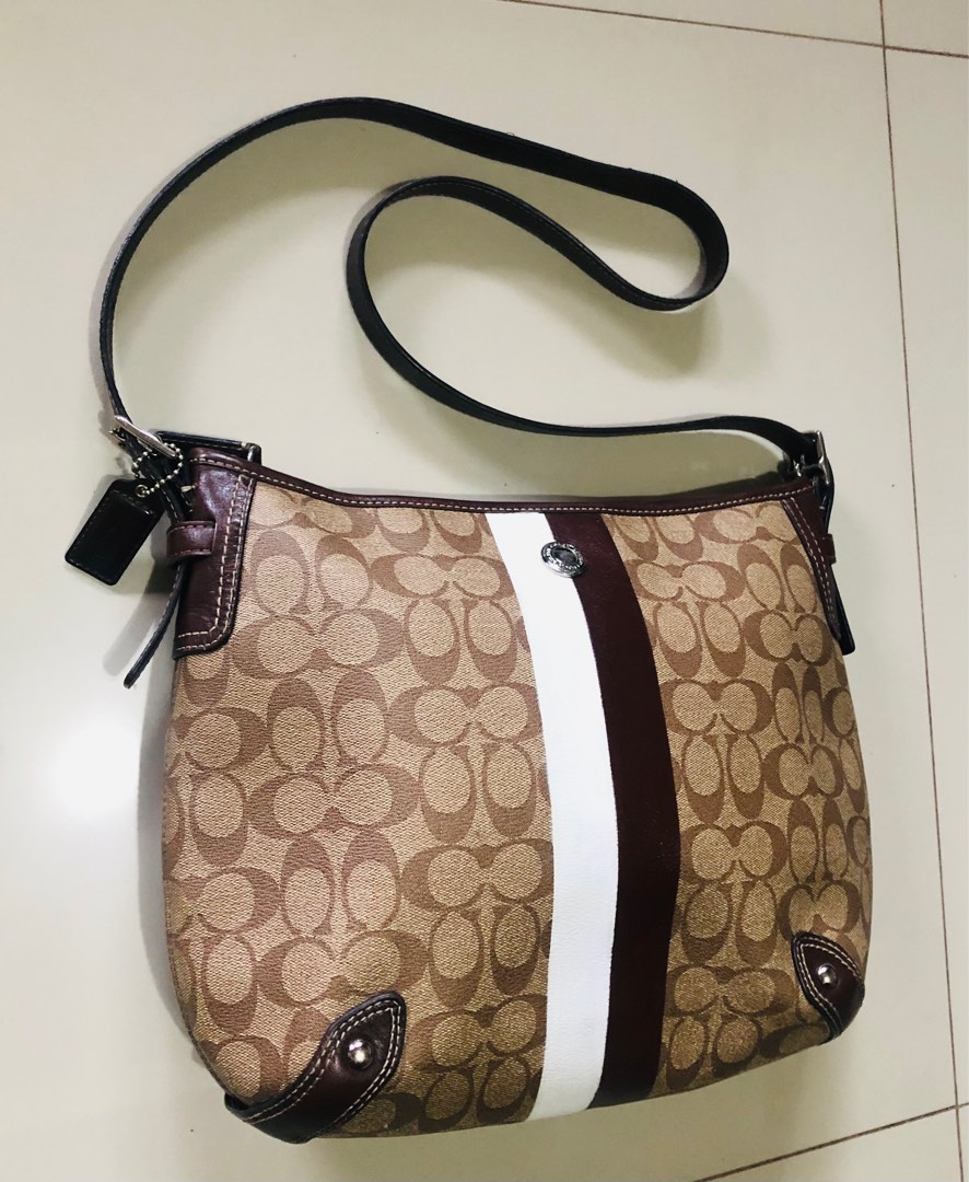 Coach Shoulder Crossbody Bag-Authentic, Women's Fashion, Bags & Wallets ...