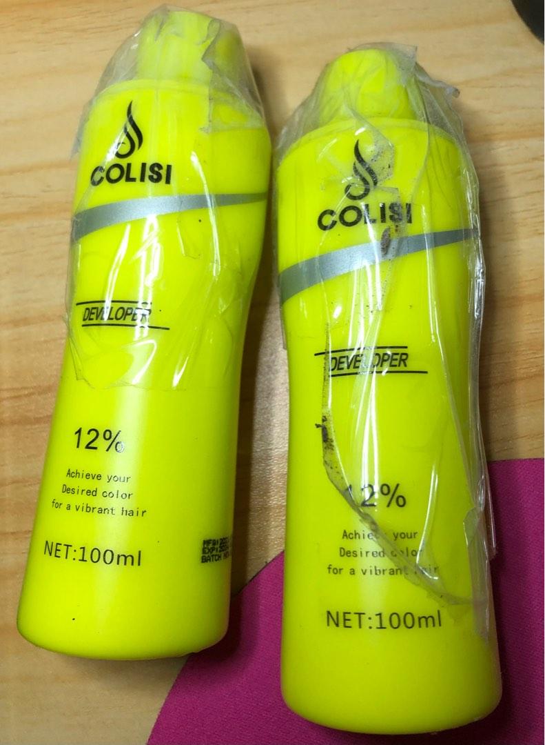 Colisi 12% Developer 100ml Oxidizer and Fusion Ultra Lift Lightening ...