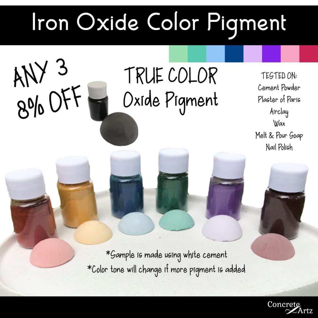 Colour Pigment for cement jesmonite plaster of paris gypsum, Hobbies ...