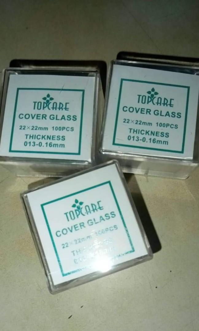 Cover Glass/Cover Slip, Health & Nutrition, Medical Supplies & Tools on ...