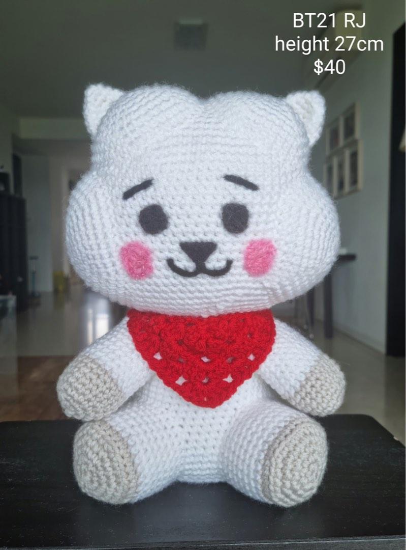 Crochet BT21 BTS, Hobbies & Toys, Toys & Games on Carousell