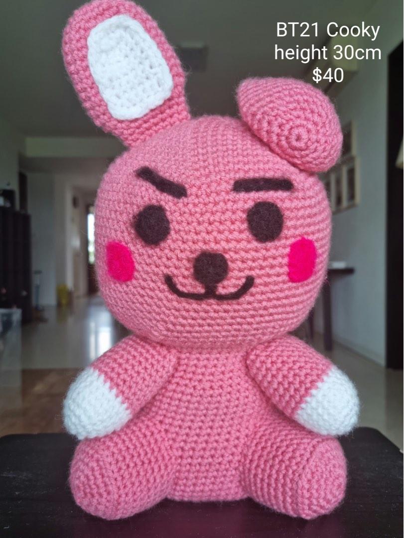 Crochet BT21 BTS, Hobbies & Toys, Toys & Games on Carousell