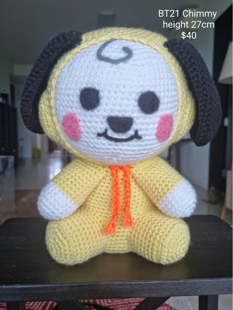Crochet BT21 BTS, Hobbies & Toys, Toys & Games on Carousell