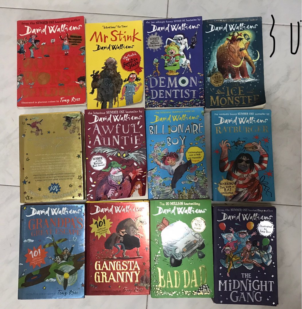 David Walliams Books, Hobbies & Toys, Books & Magazines, Children's ...