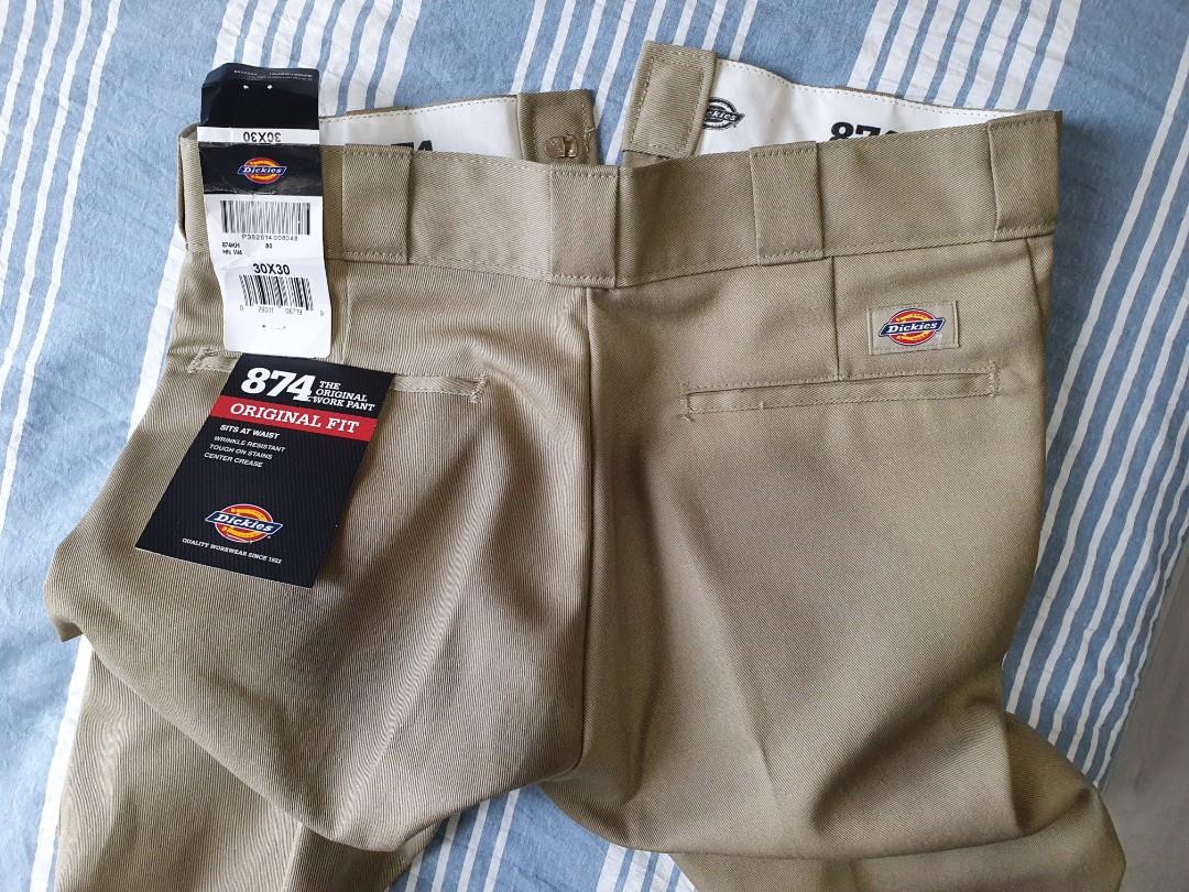 Dickies 874 Original Fit "30, Men's Fashion, Bottoms, Trousers on Carousell