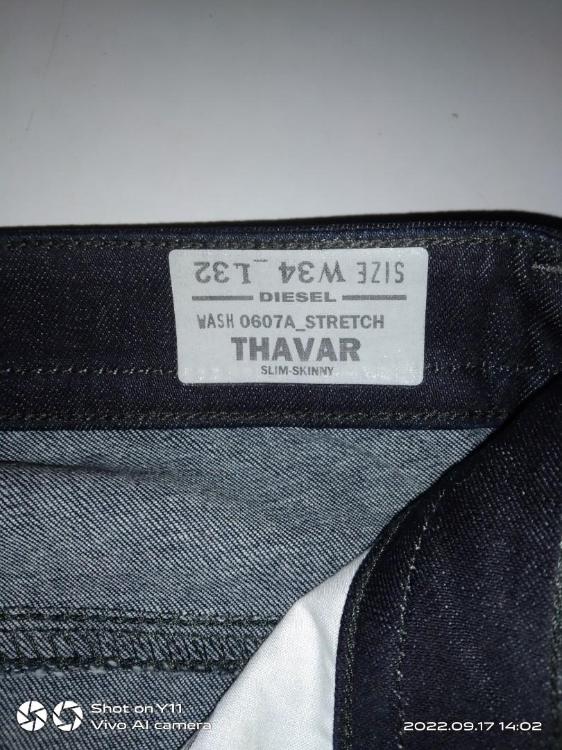 DIESEL THAVAR SLIM SKINNY, Men's Fashion, Activewear on Carousell