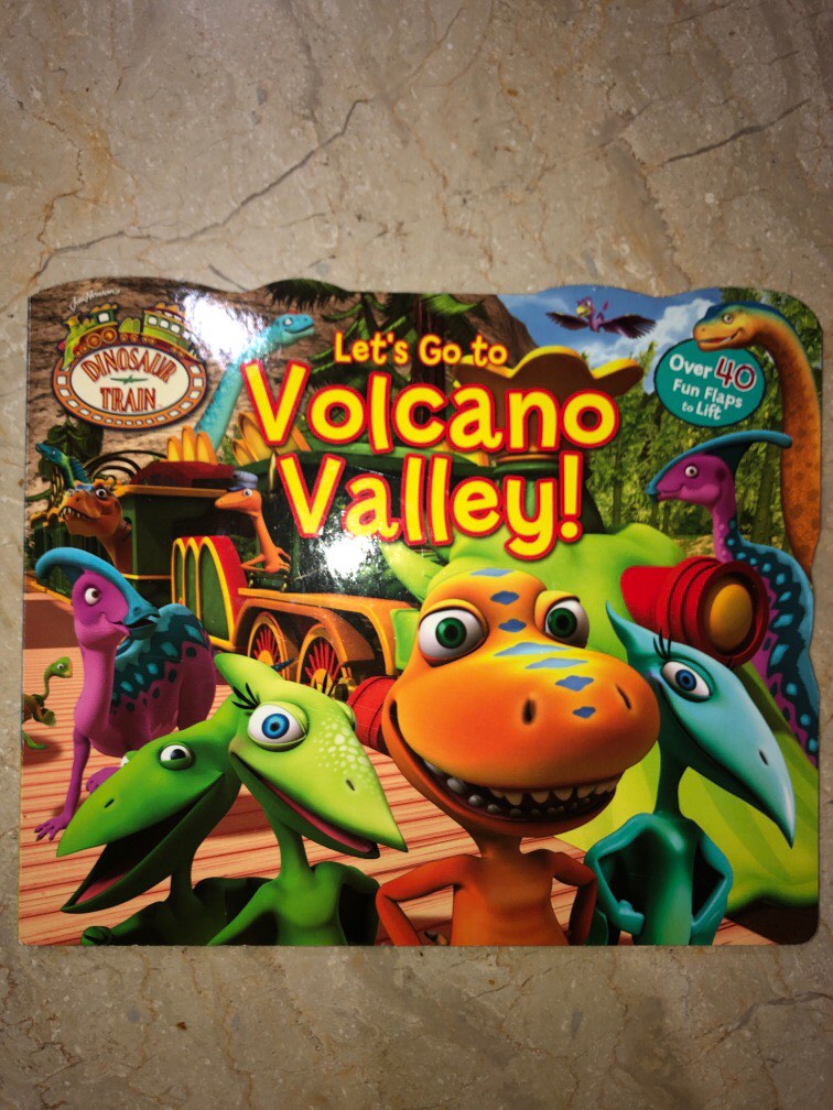 Dinosaur Train - Volcano Valley, Buku & Alat Tulis, Buku Anak-Anak di ...