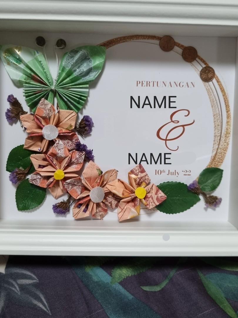 Duit hantaran, Hobbies & Toys, Stationery & Craft, Handmade Craft on ...