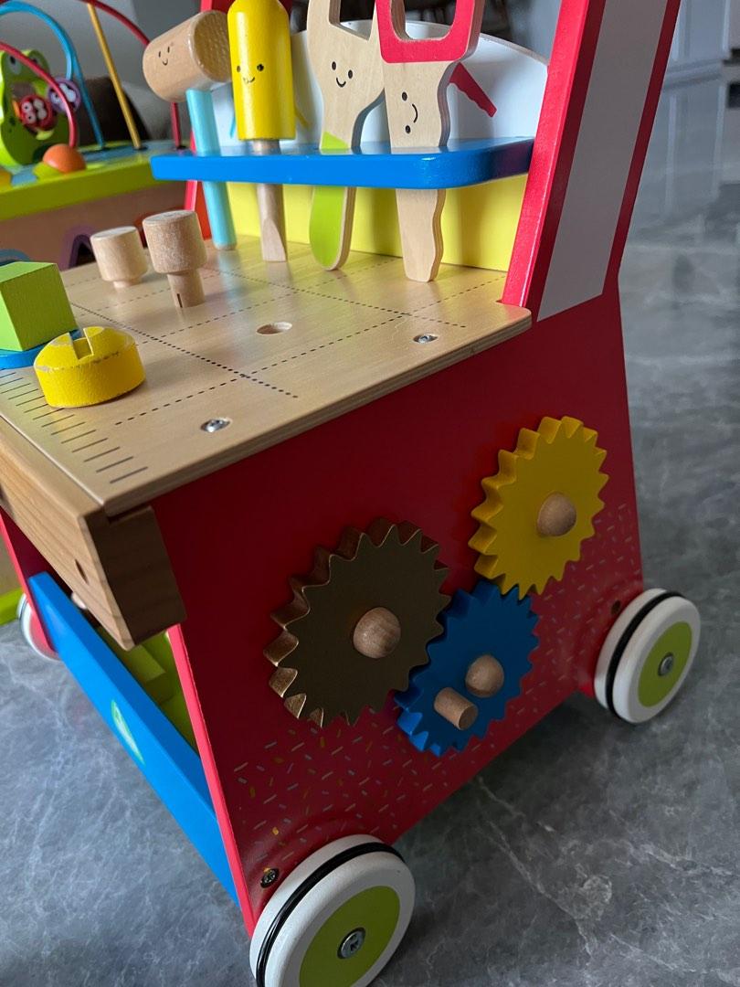 ELC Wooden Work Bench, Babies & Kids, Infant Playtime on Carousell