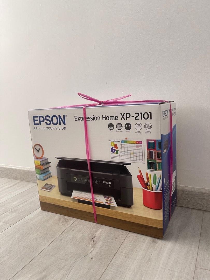EPSON Expression Home XP-2101 3 in 1 printer, Computers & Tech ...