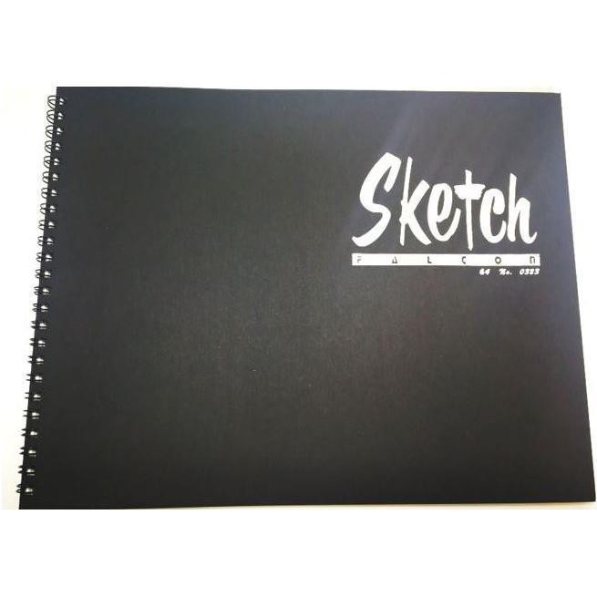 Falcon Spiral Bind Sketch Book A4, Hobbies & Toys, Stationery & Craft ...