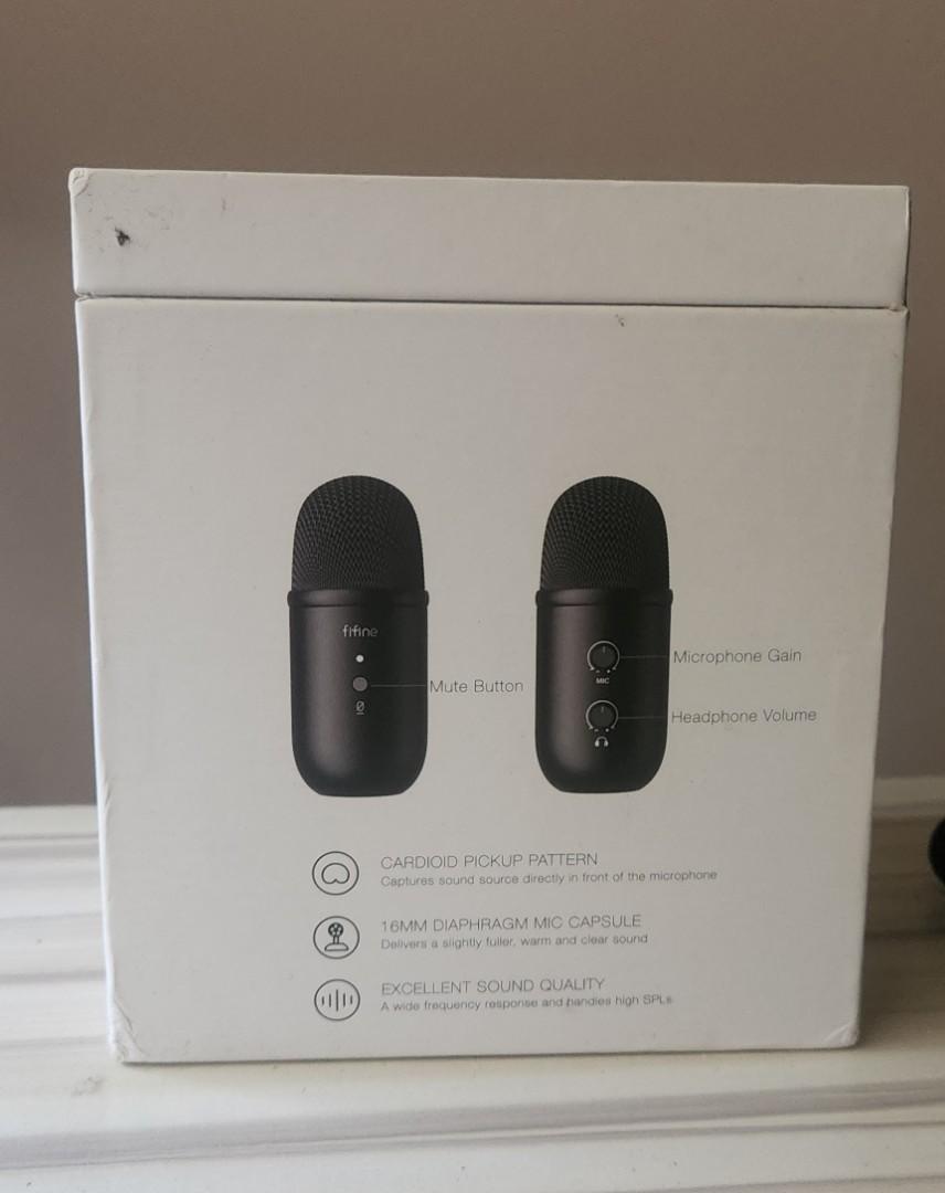 Fifine K678 USB microphone, Audio, Microphones on Carousell
