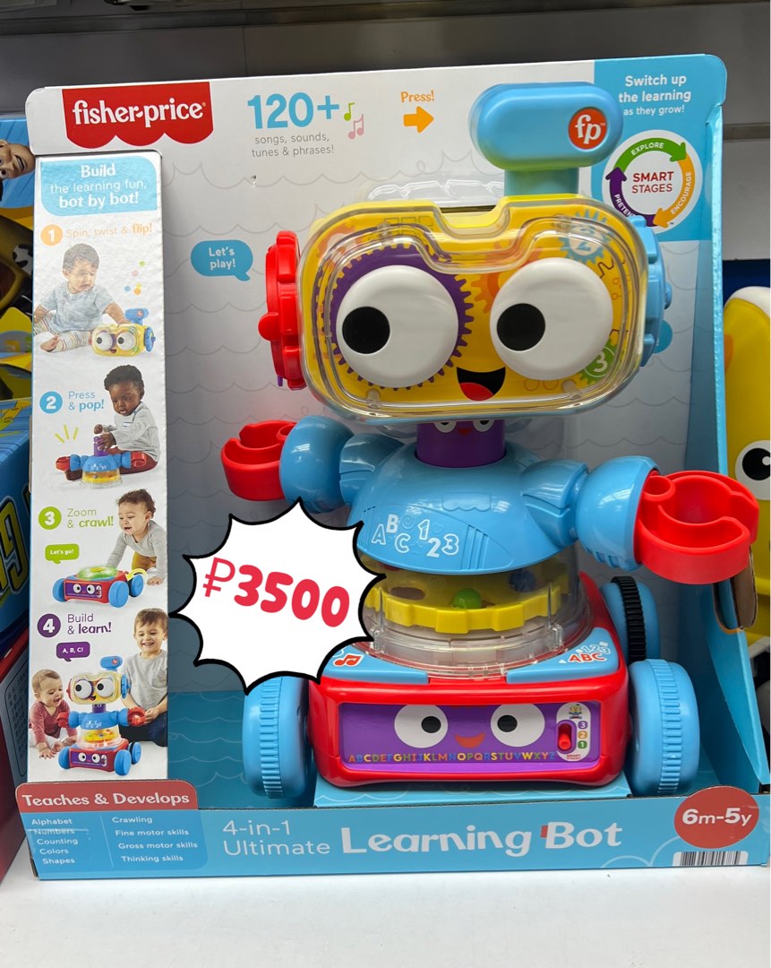 Fisher Price Learning Bot, Hobbies & Toys, Toys & Games on Carousell