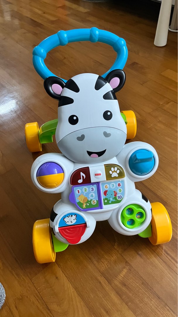 Fisher Price Zebra Walker, Babies & Kids, Infant Playtime on Carousell