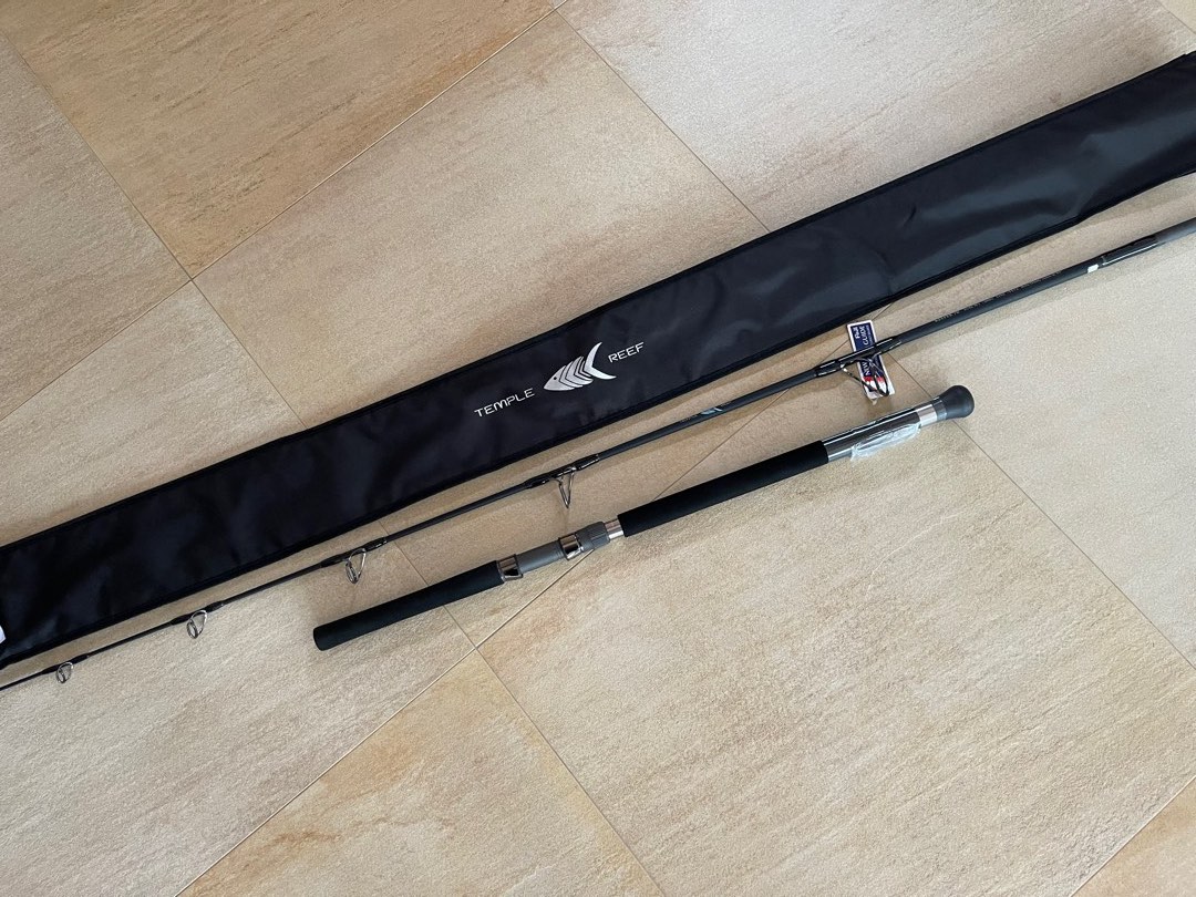 Temple Reef Reefer 76-12 popping / stick bait rod , Sports Equipment ...