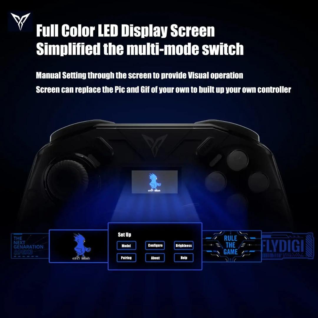 Flydigi Apex 3 Elite Wireless Gaming Controller, Video Gaming, Gaming ...