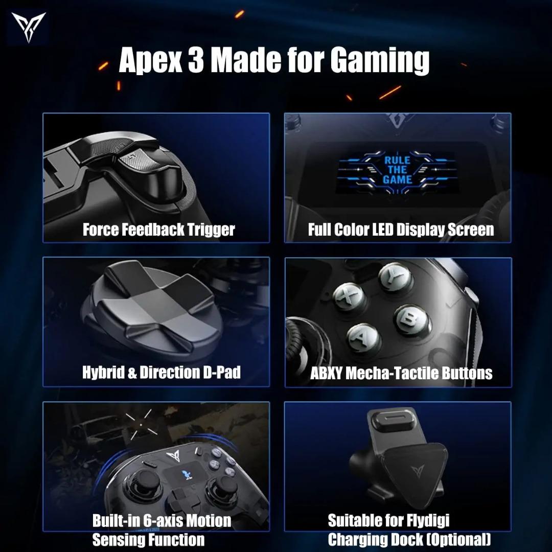 Flydigi Apex 3 Elite Wireless Gaming Controller, Video Gaming, Gaming Accessories, Controllers ...