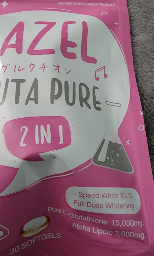 Frozen Collagen 2 in 1 Whitening / Lazel Gluta Pure, Health & Nutrition ...