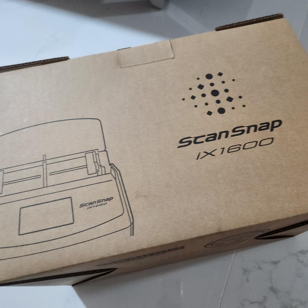 Fujitsu Scanner ScanSnap iX1600, Computers & Tech, Printers, Scanners ...