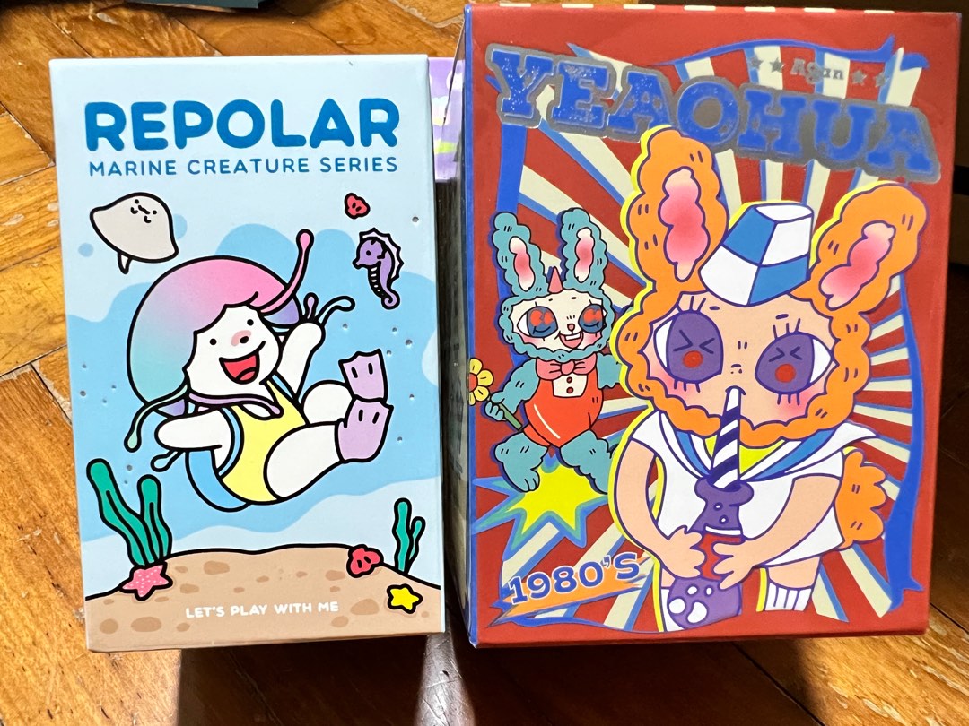 F.UN Repolar/ Agan / Rico blind box & nine tail fox, Hobbies & Toys ...